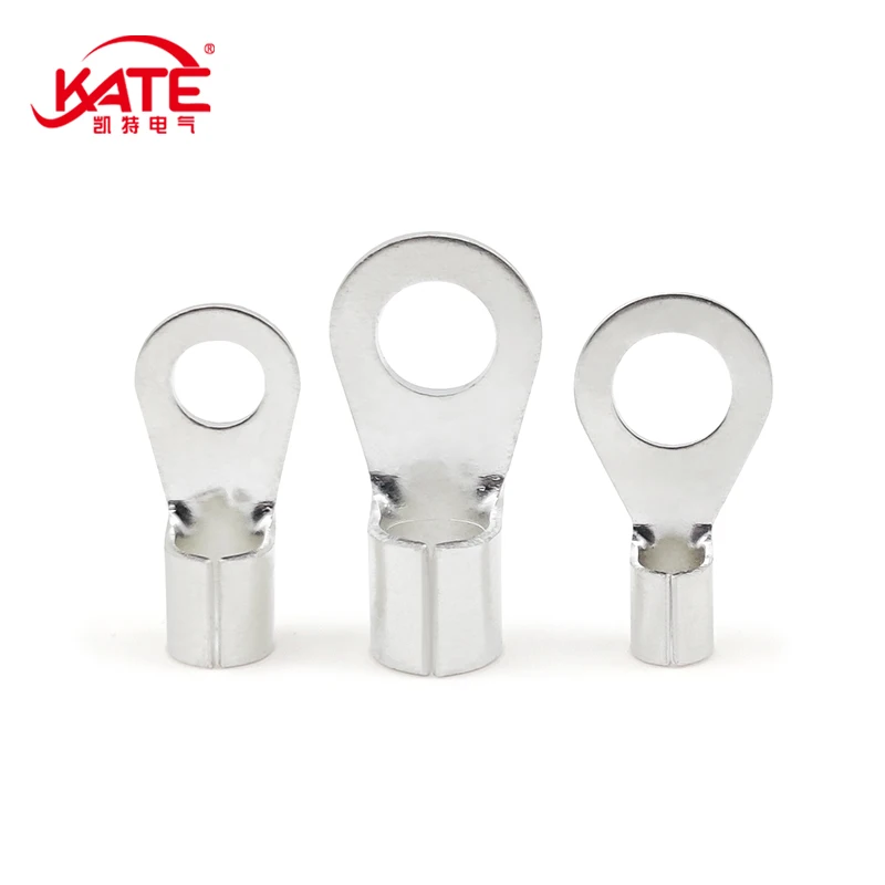 100PCS OT Terminal Block O-Ring Ring Type Terminal Block Cable Wire ...