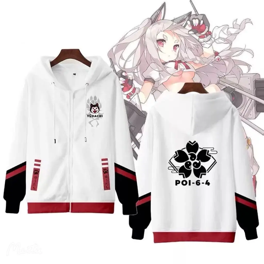 Simple-Style-Game-Azur-Lane-3D-Printing-Men-Women-Autumn-Fashion-Zipper ...