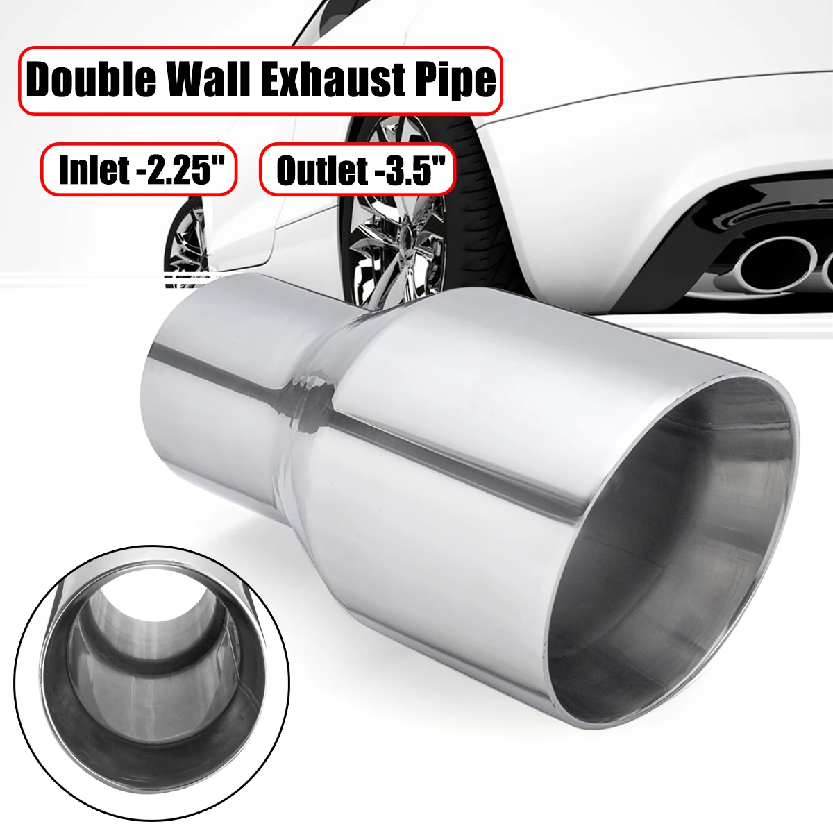Universal-Car-Dual-Wall-Exhaust-Muffler-Pipe-3-Inlet-4-Outlet-Auto ...