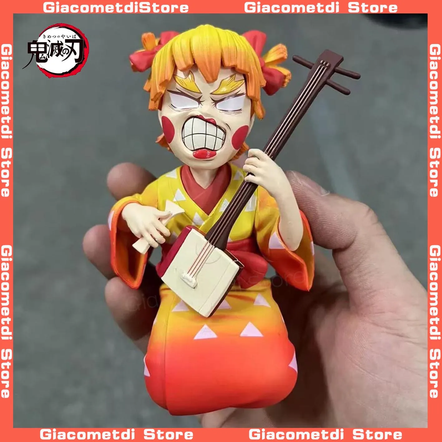 12cm-Demon-Slayer-Kimetsu-No-Yaiba-Anime-Figure-Zenitsu-Agatsuma-PVC ...