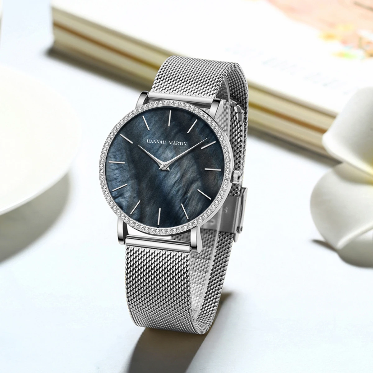 Reloj-Mujer-Japanese-Quartz-Movement-Luxury-Women-Watch-Rhinestone ...