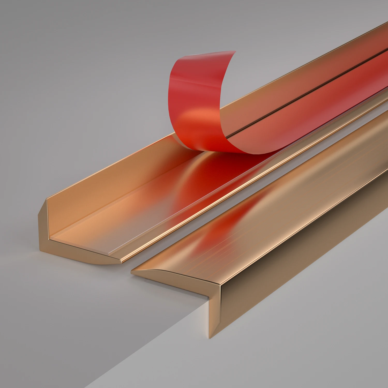 10-Sheets-Metal-L-shaped-Protective-Wall-Corner-Strip-Right-Angle ...