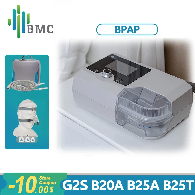 Bmc G2s Bpap B20a/b20t/b25t New Arrival Cpap Bi-level Cpap For Snoring Sleep Apnea Copd Anti ...