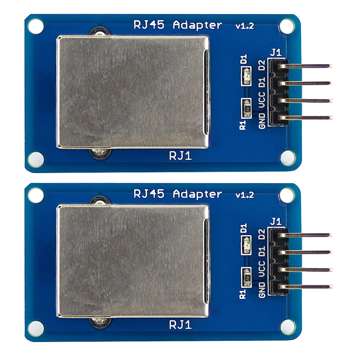 2PCS Ethernet port To DIP RJ45 Adapter Connector module Long-distance ...