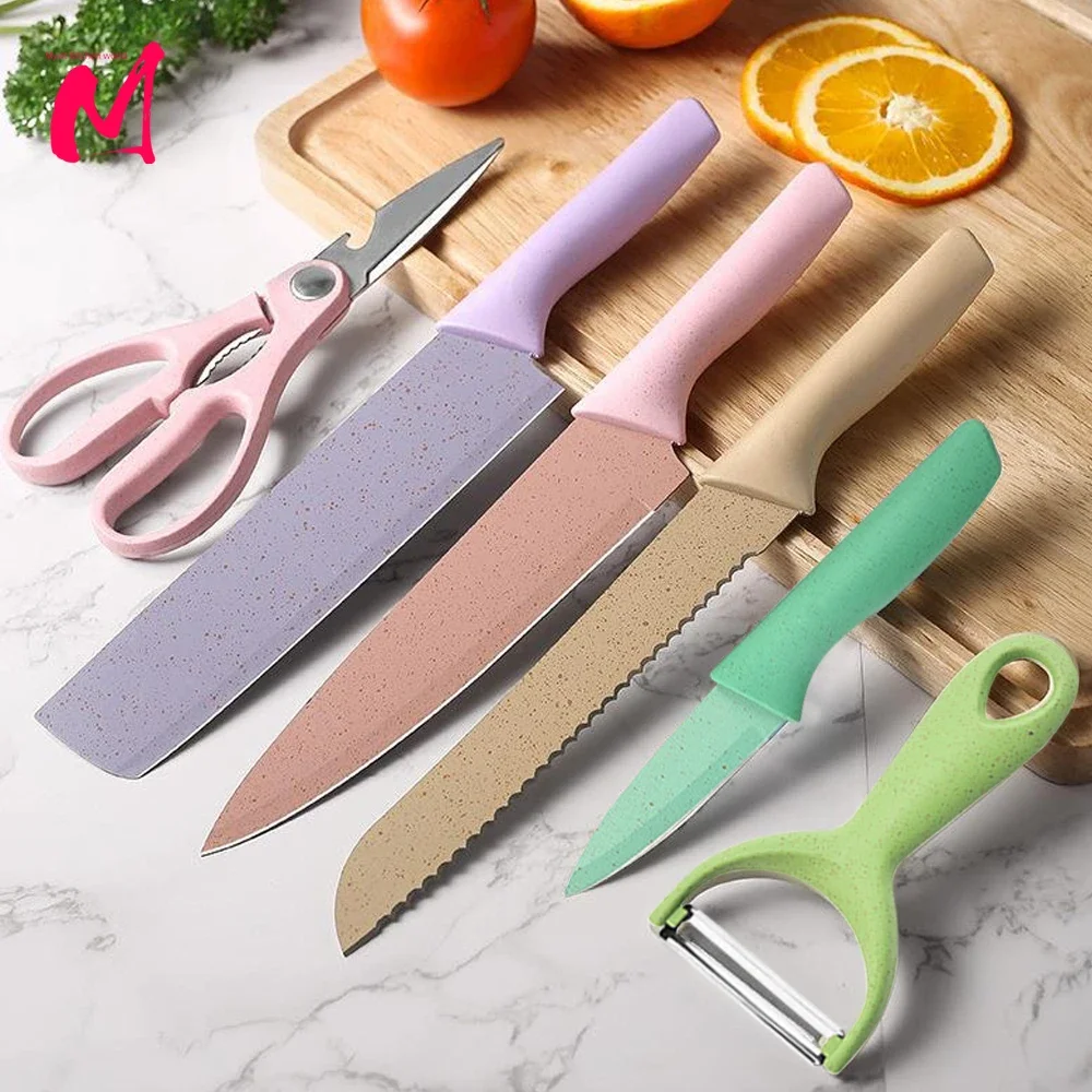 Kitchen-Knives-Set-Professional-Chef-Knives-Bread-Knife-Scissors ...