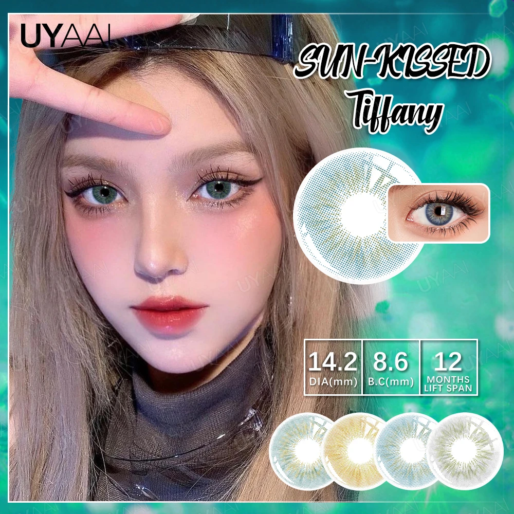 Freshlady Genuine Colored Pupils Eyes Lenses 42% Water Content Eye Contacts Blackspots Natural ...