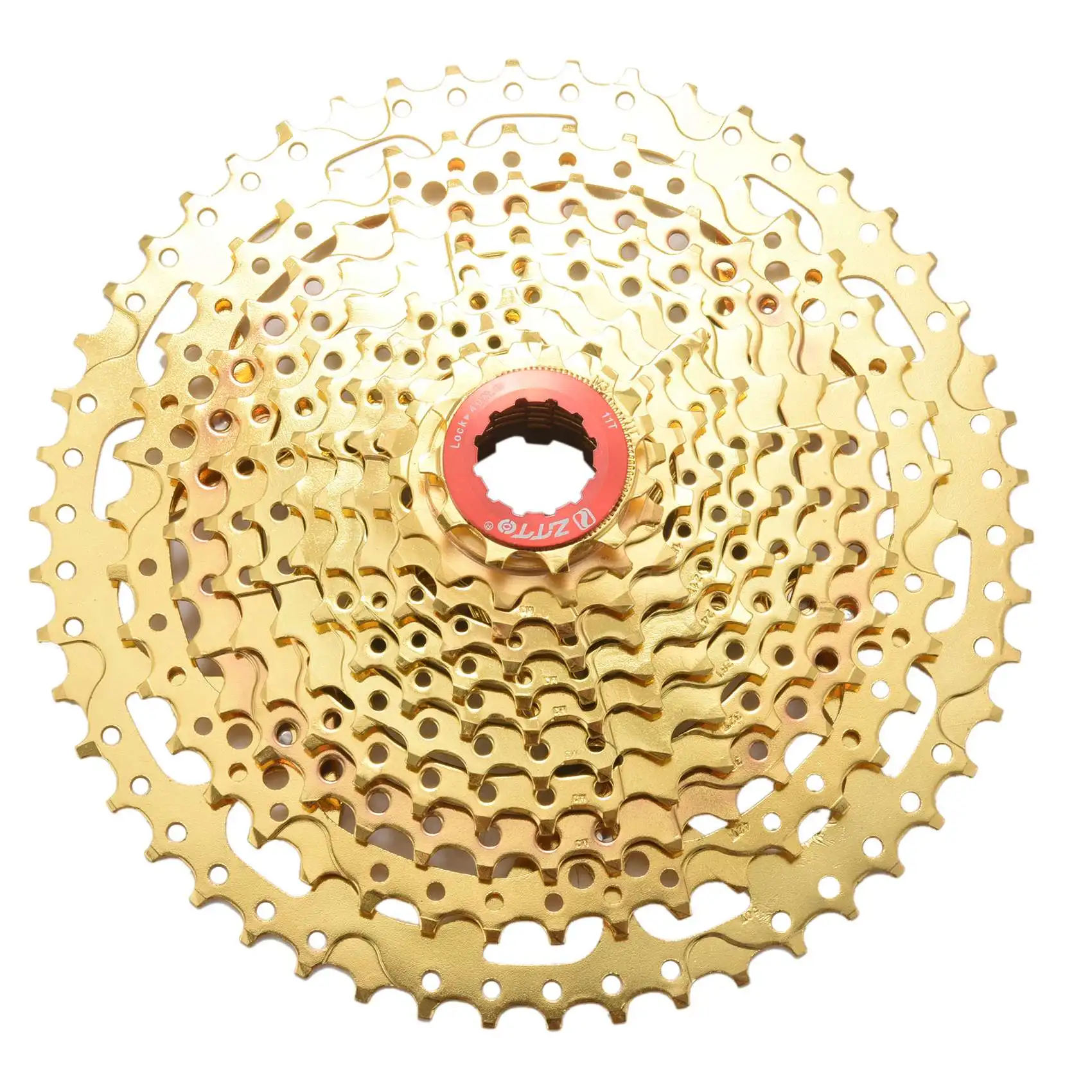 Ztto-Mtb-11Speed-Gold-Cassette-11S-11-50T-Wide-Ratio-Ultralight-Golden ...
