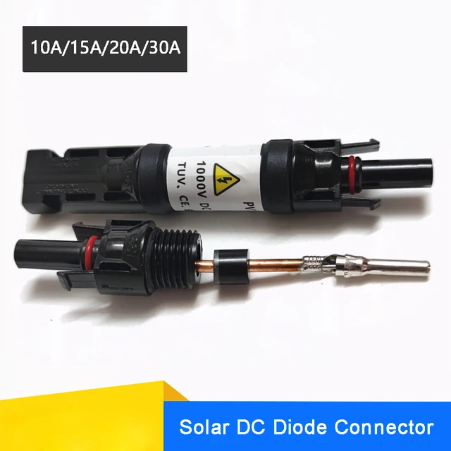 10A 15A 20A 30A Napenergia Dc Dióda Pv Dugó Vízálló Csatlakozó A ...
