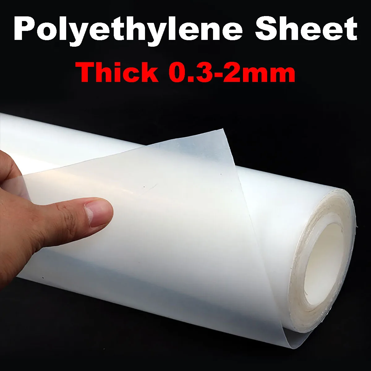 PE Sheet Thick 0.2-2mm HDPE Polyethylene Foil Wear Resistant Plastic ...