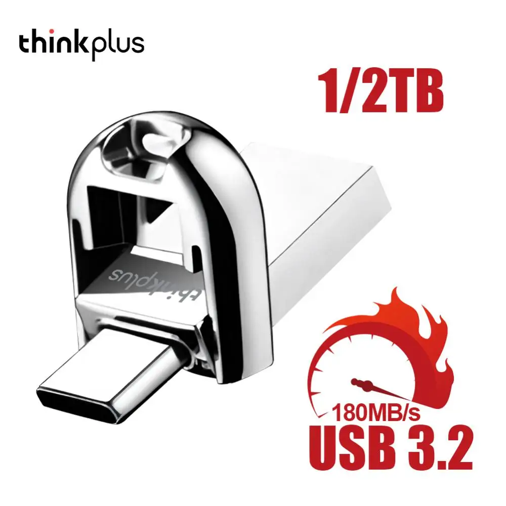 레노버 씽크 패드 USB 3.0 타입 C USB 플래시 드라이브 OTG 펜 드라이브 128GB 256GB 512GB 1TB ...