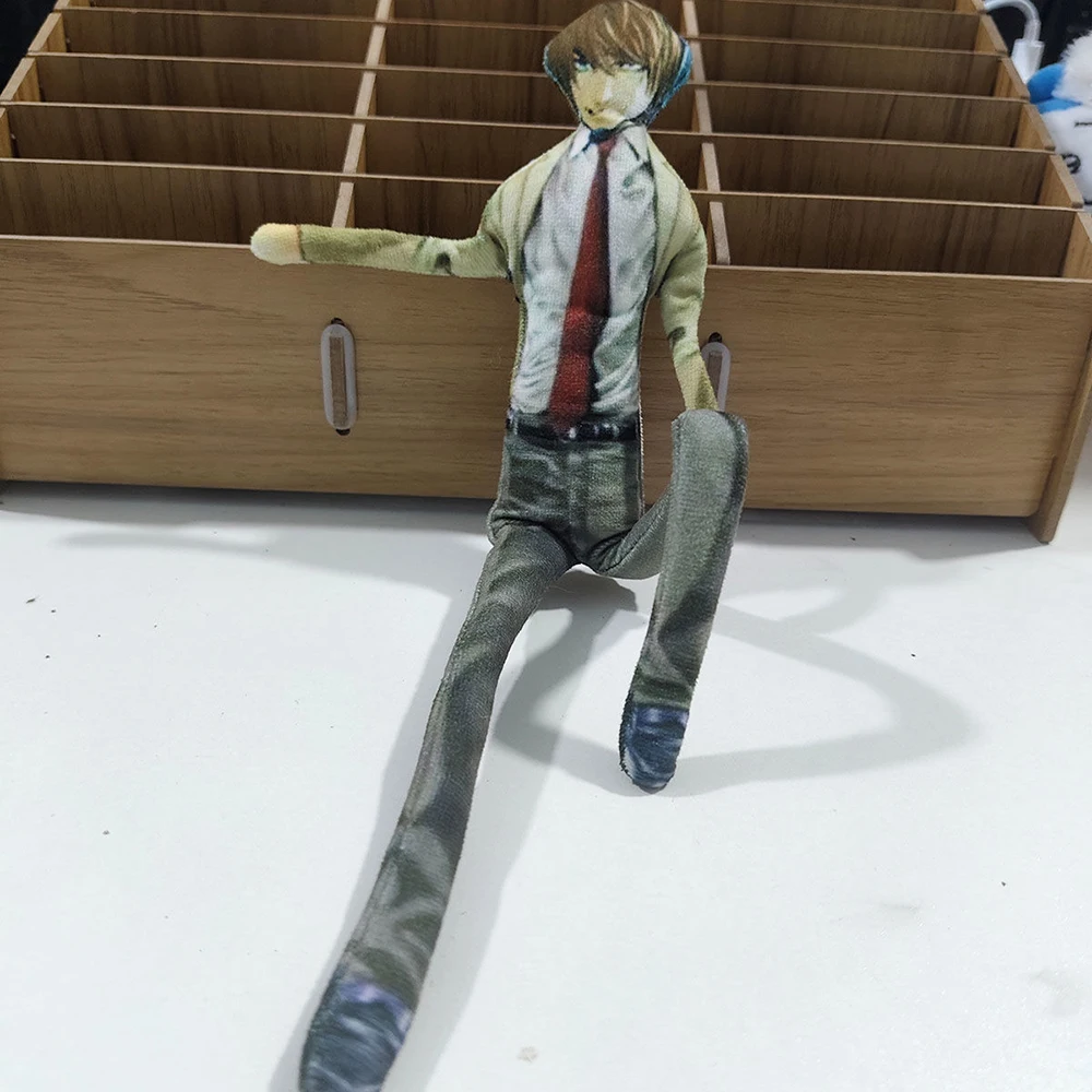 Anime DEATH NOTE Yagami Light Cosplay Plush Cotton Stuffed Doll Mascot ...