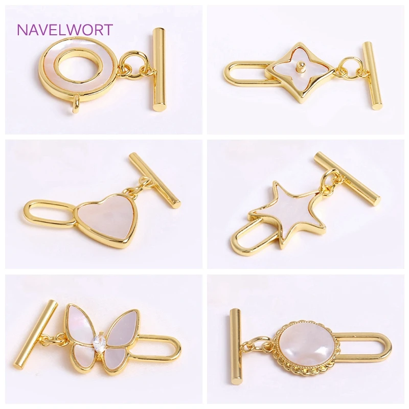 Trendy-18K-Gold-Plated-OT-Clasps-Toggle-Clasps-Connector-For-Bracelet-Necklace-Making-Supplies ...