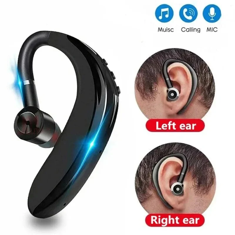Wireless Bluetooth Headset Single Earplug Long-lasting Business ...