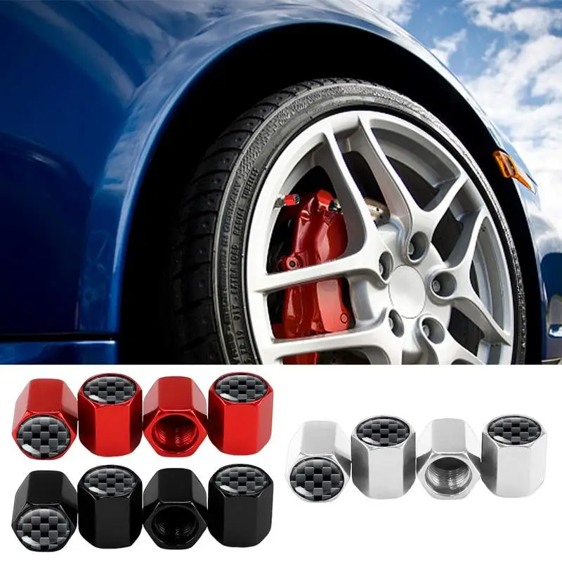 4pcs-set-Tire-Caps-Universal-Tire-Stem-Valve-Caps-Aluminum-Alloy-Car ...