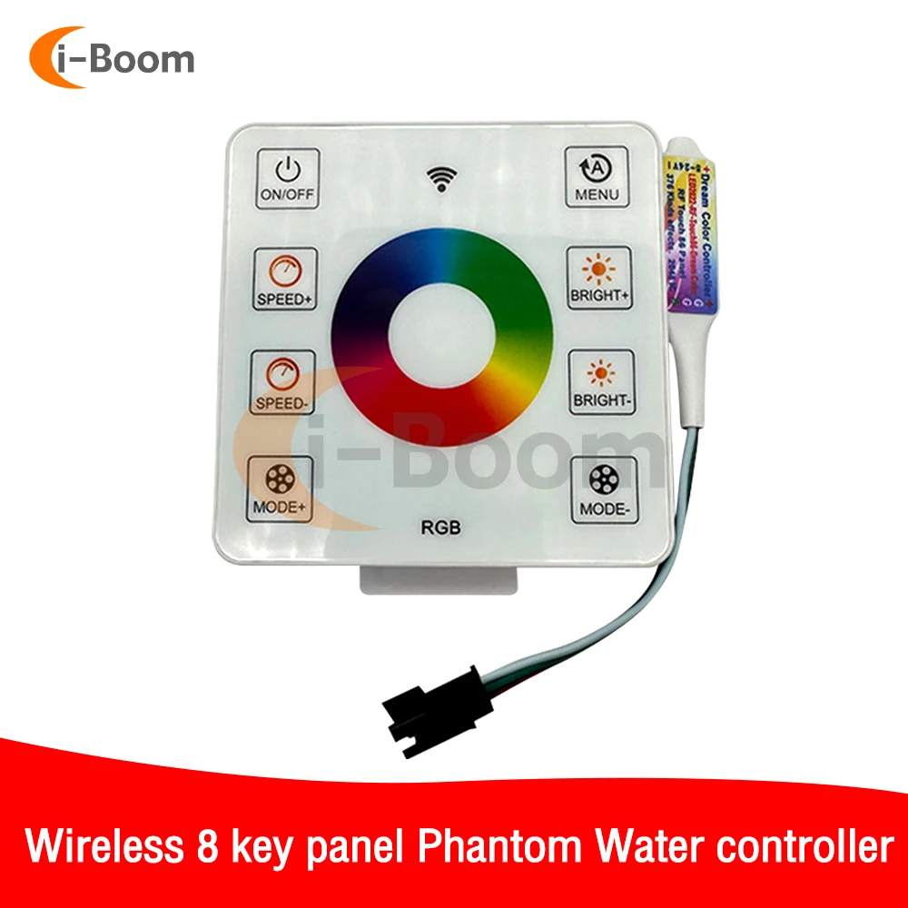 DC-5-24V-8-Keys-Touch-Panel-LED-Controller-For-WS2812B-WS2811-LED-RGB ...