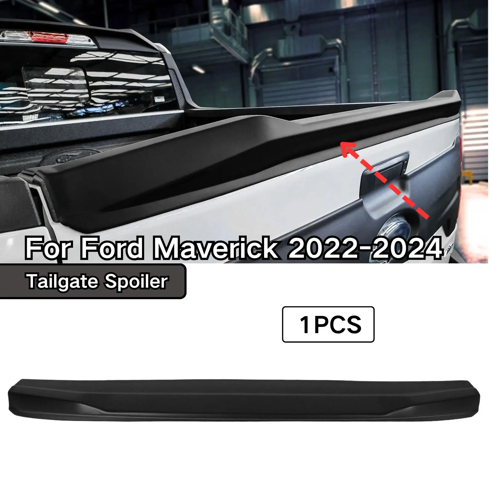 RearTailgate Spoiler Wing For 2022 2023 2024 Ford Maverick Car ...