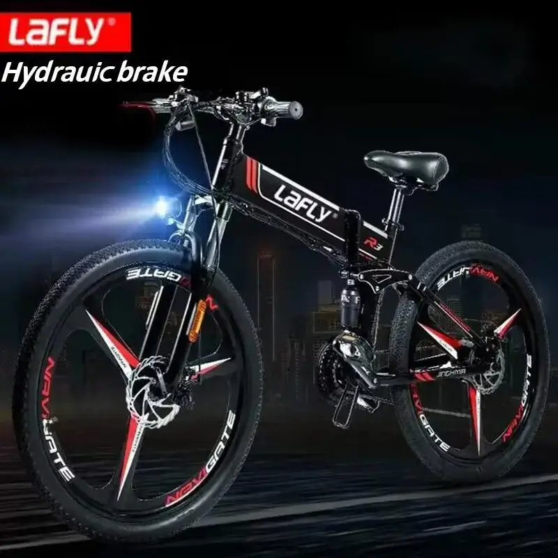 LAFLY-X3-1000W-Folding-Mountain-Electric-bike-26-inch-National-Standard ...