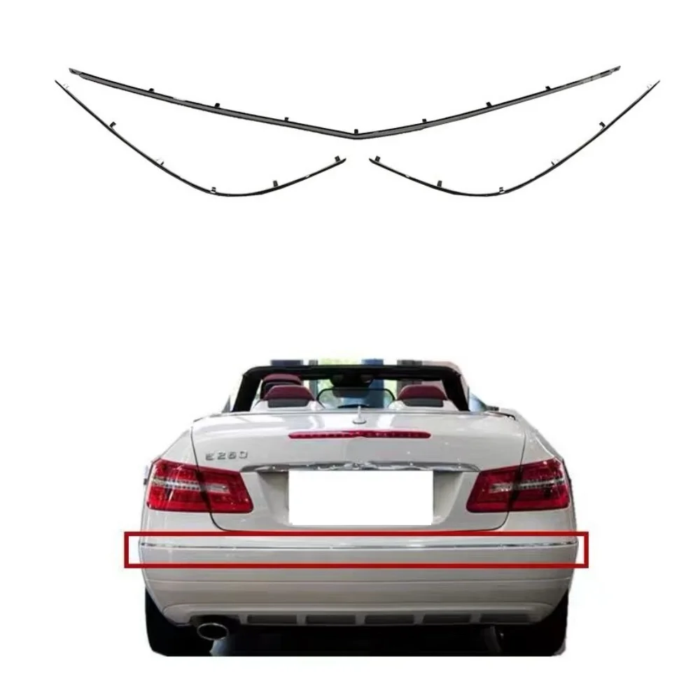Rear-bumper-chrome-decorative-strip-For-Mercedes-Benz-E-Class-W207 ...