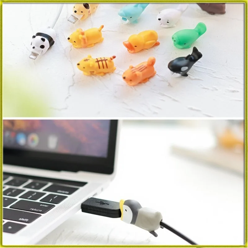 New-Data-Line-Protectors-Cable-Organizer-Cartoon-Animal-Cable-Protector ...