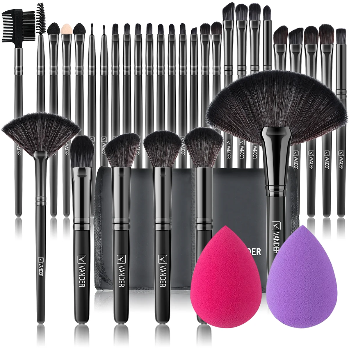 10-32PCS-Makeup-Brush-Set-Soft-Fluffy-Powder-Foundation-Contour-Blush ...