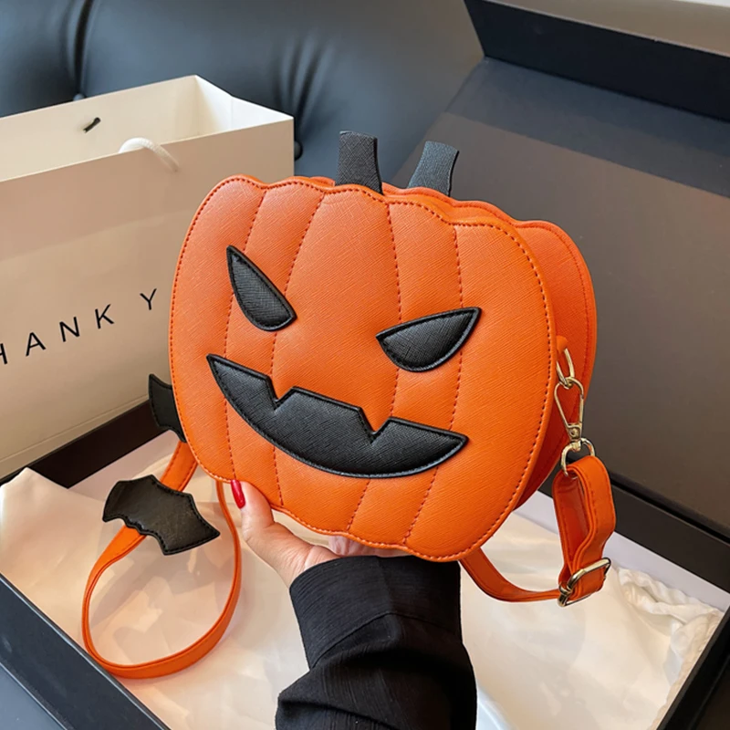 Original Design Pumpkin Halloween Fun Bag For Lady Girls Creative ...