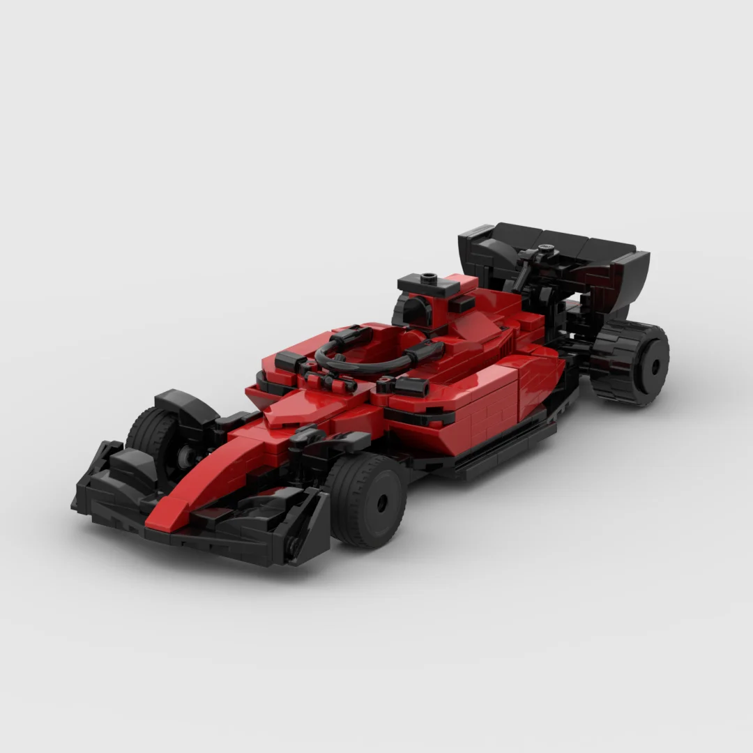 MOC-Ferraried-F1-Racing-Sports-Car-Building-Blocks-para-meninos-Speed ...