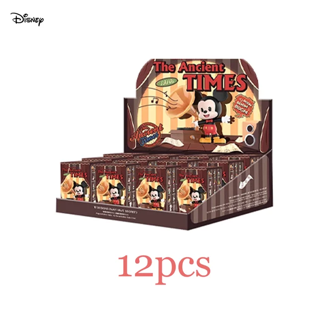 Original Disney Mystery Box Mickey Mouse Retro Series Blind Box Mickey ...