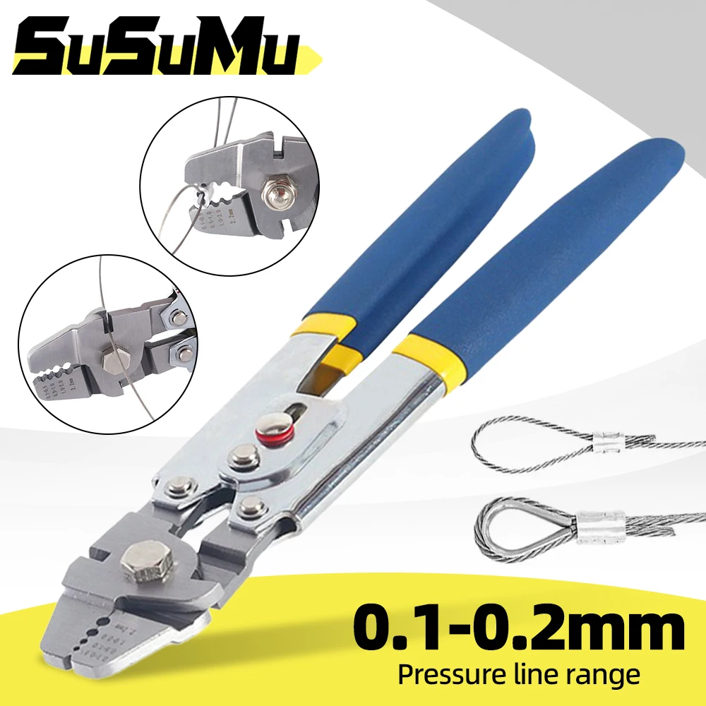 Crimper-Cable-Cutter-Wire-Rope-Crimping-Swaging-Tool-Wire-Stripper ...
