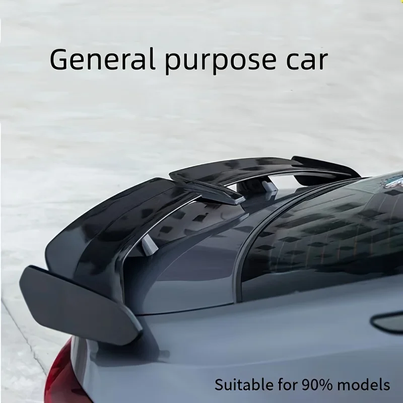 Car modification tail wing universal non perforated seagull tail ...