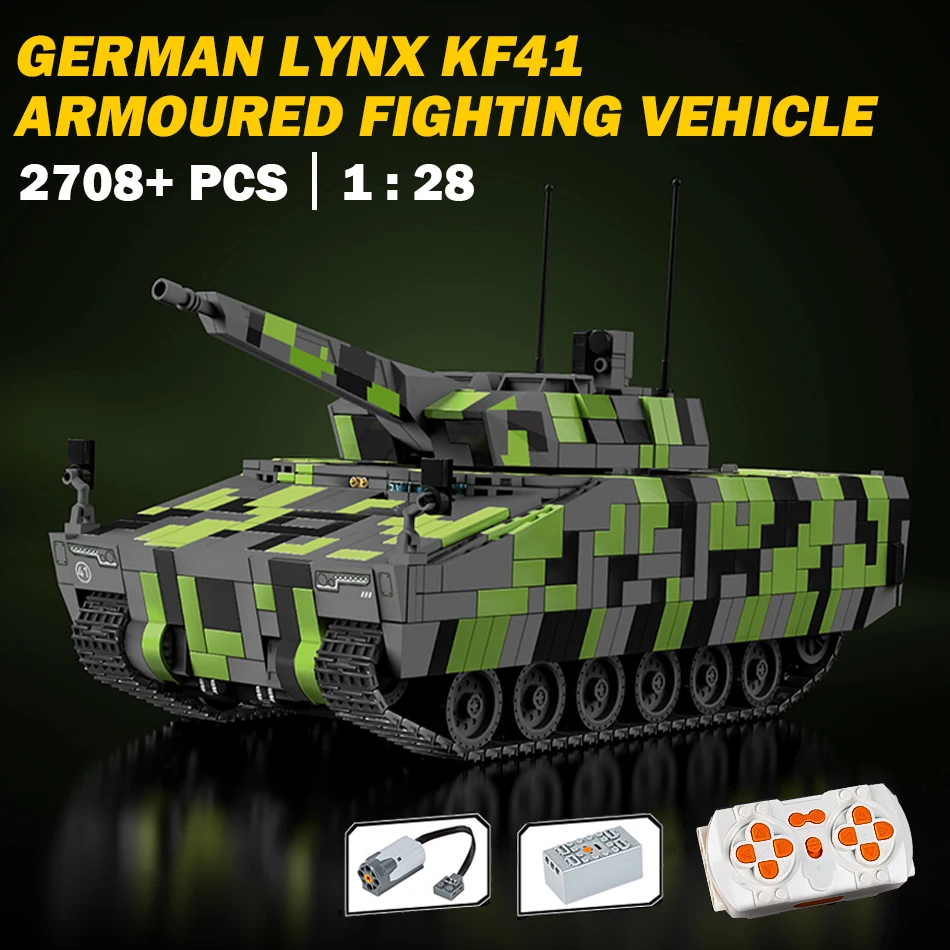 Military German Lynx KF41 Armoured Fighting Vehicle Building Blocks ...