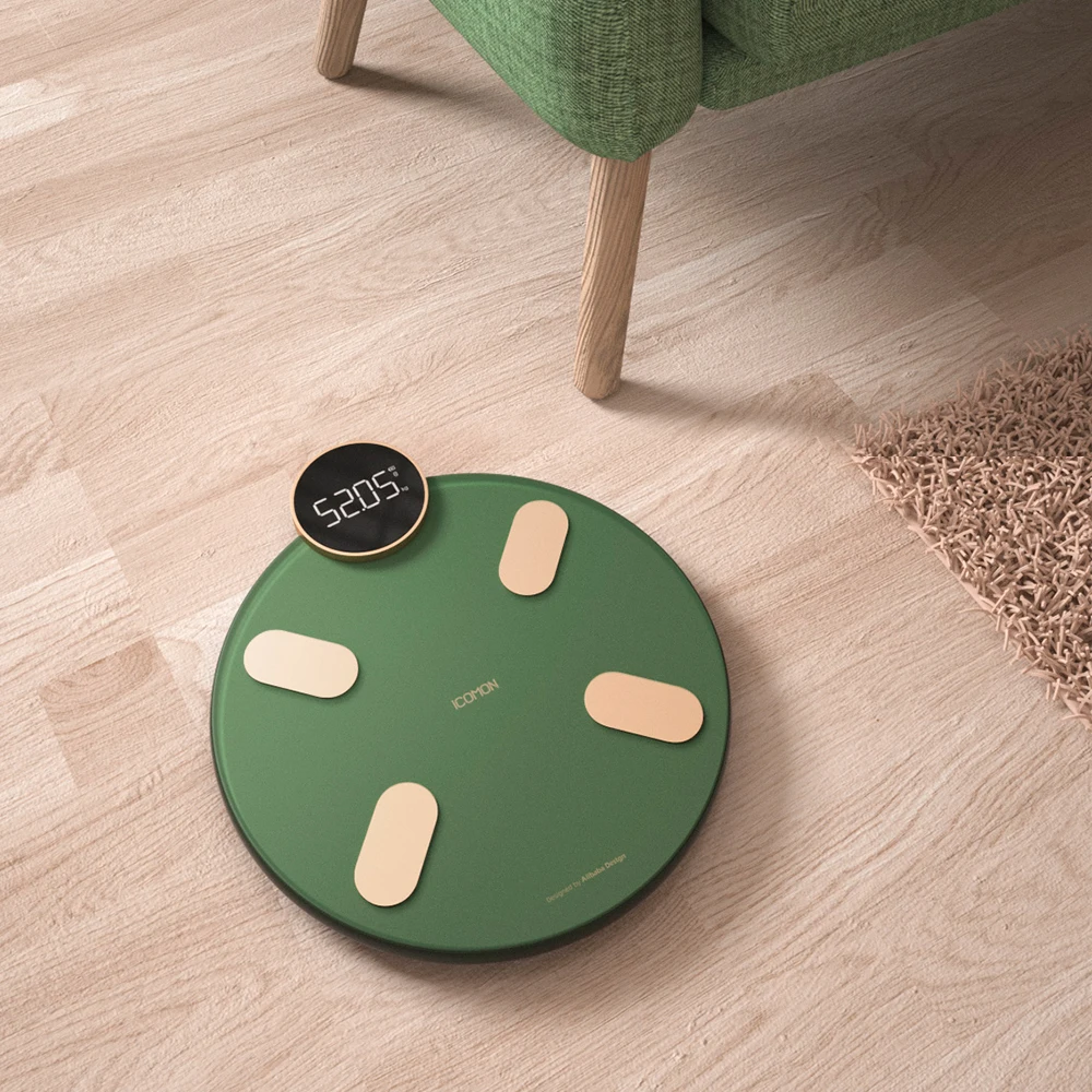 Smart-Scale-for-Body-Weight-Digital-Bathroom-Scales-Rechargeable ...