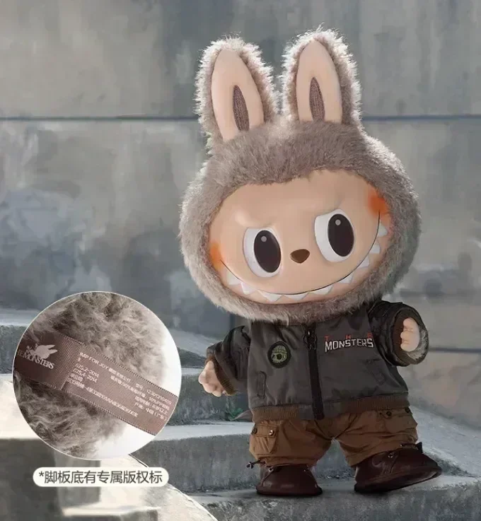 Nueva muñeca Labubu The Monsters Foreveraniem Figura de acción Móvil ...