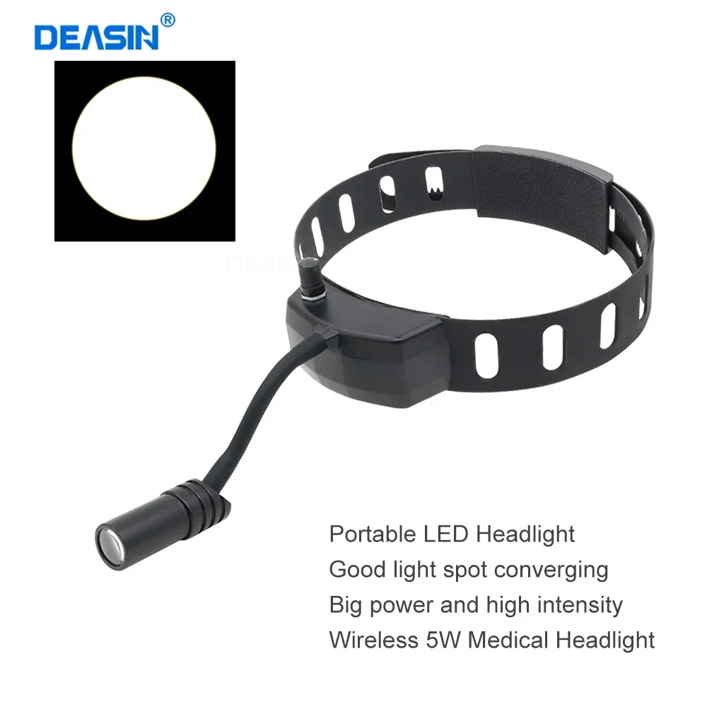 Dental Surgery 5W LED Headlight Medical Headband with Good ...