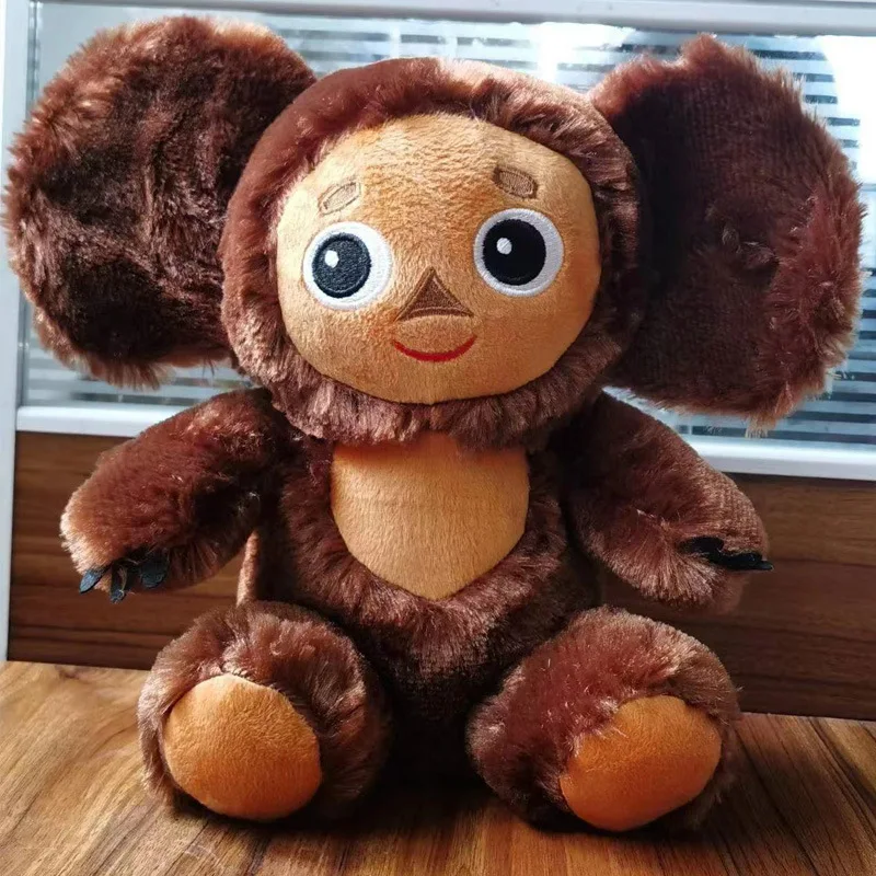 23-30cm Russia Anime Plush Toys Cheburashka Plush Doll Big Eyes Monkey ...