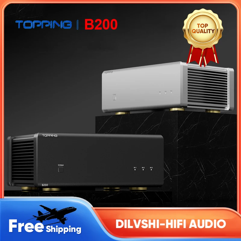 Topping-B200-Mono-amplificador-de-pot-ncia-pura-200W-XLR-TRS ...