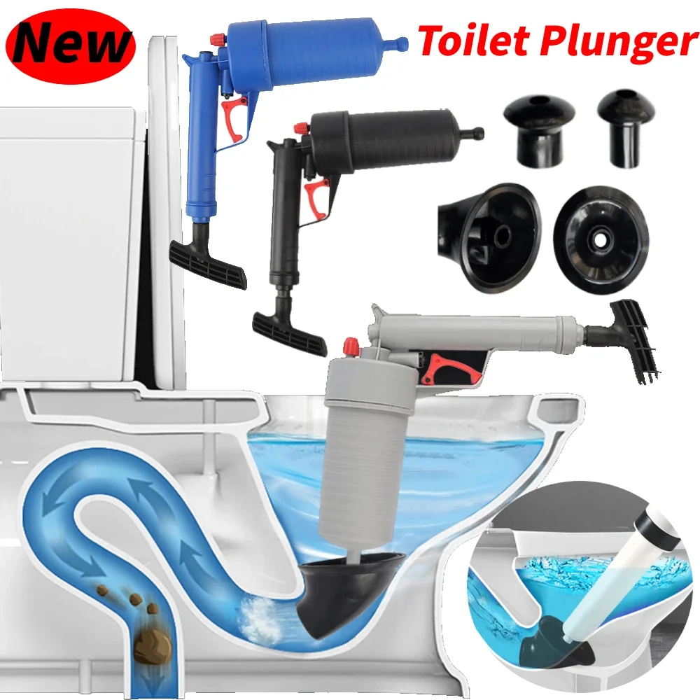 Air-Power-Drain-Blaster-Gun-High-pressure-Manual-Sink-Plunger-Opener ...