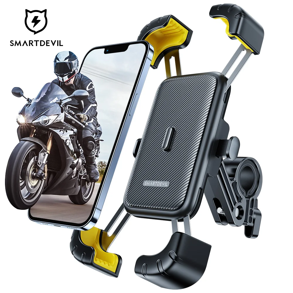 SmartDevil Soporte Universal de teléfono para bicicleta, accesorio para bici de 360 4,7 pulgadas ...
