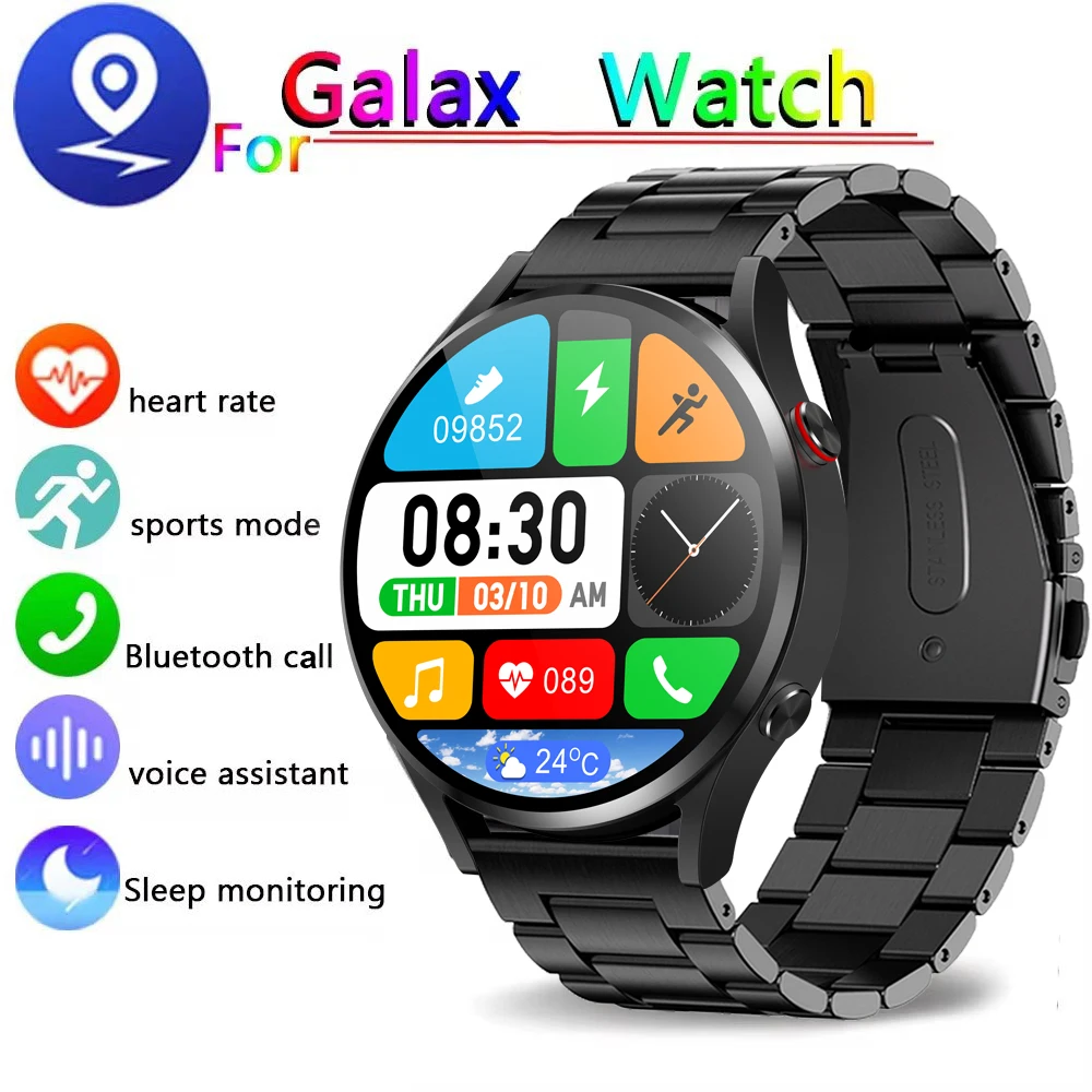 For-Samsung-Galaxy-Watch-6-Pro-Smart-Watch-Blood-Pressure-Blood-Oxygen ...