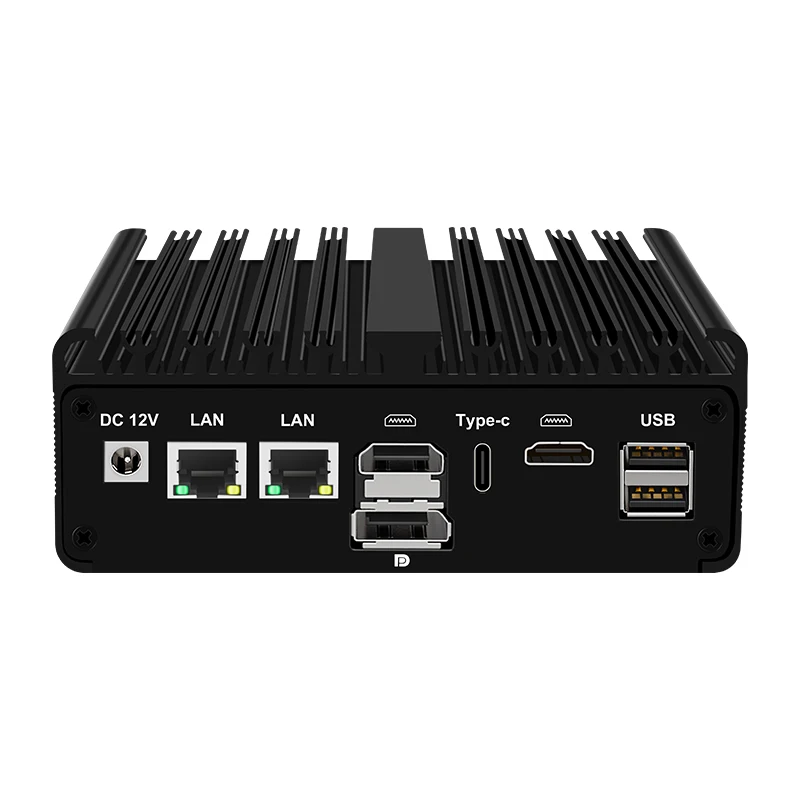 Intel i5-4200U Portable Fanless Industrial Mini PC Dual LAN 4xUSB3.0 ...