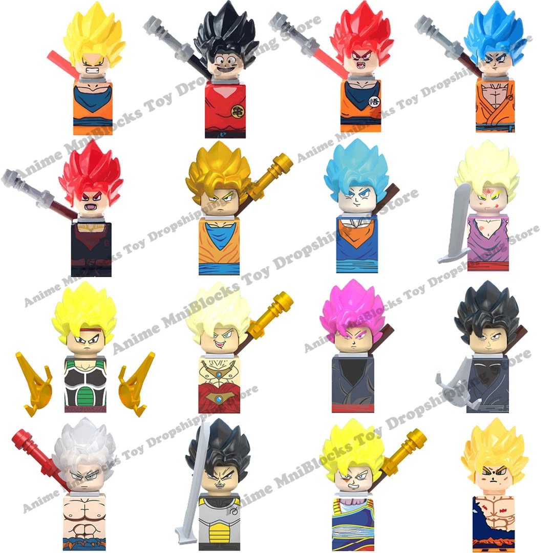 WM 6029 6032 Dragon Ball Z anime Super Saiyan God Goku Migatte no Gokui ...