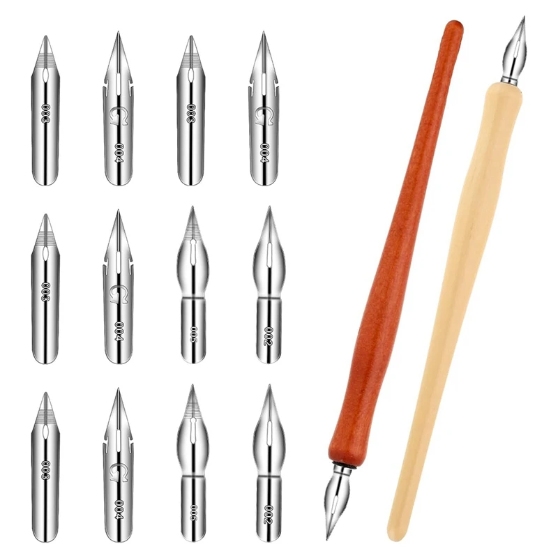 10-Pcs-Dip-Pen-Set-Nib-Pen-Holder-Comic-Pen-Nib-Set-Pen-Ink-Nib ...