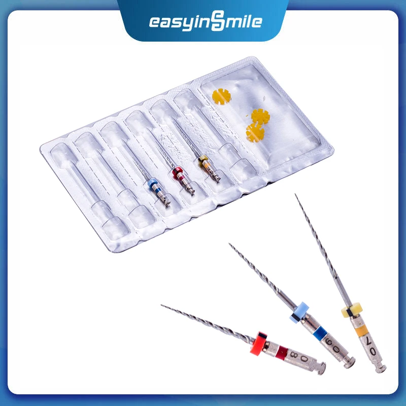 3pcs/pack Easyinsmile Dental Retreat Files Root Canal Retreatment Endo ...