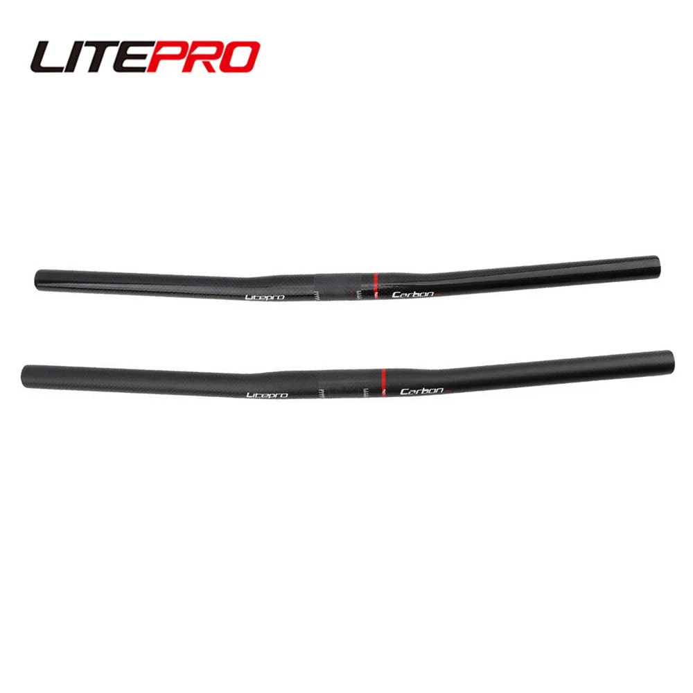 Litepro-Folding-Bike-Horizontal-Handle-Bar-Carbon-Fibre-25-4x540mm-One ...