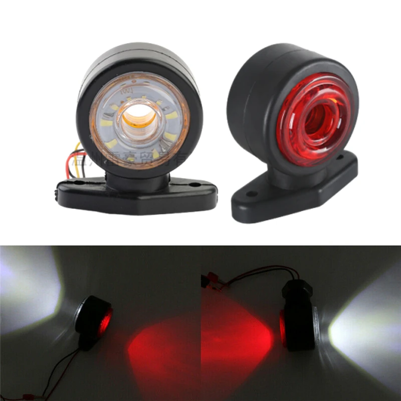 2PCS-24v-Side-Marker-Light-Truck-Marker-Lamp-12V-Truck-Side-Marker ...