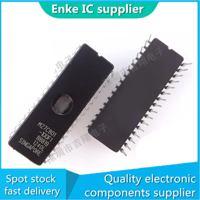 Free Shipping 10pcs/lot M27C801-100F1 M27C801 27C801 CDIP-32 stock ...