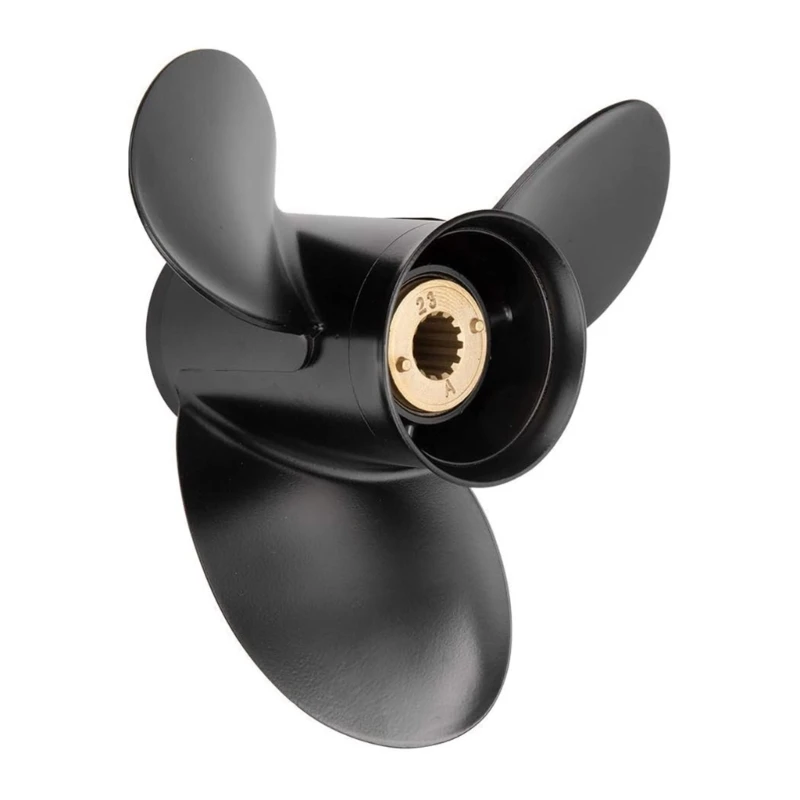 48-816704A45 Boat Propeller for 70HP Outboards 3Blade Design, Smooth ...