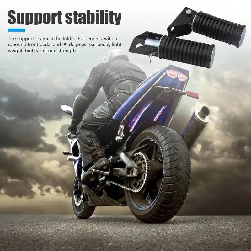 Universal-Motorcycle-Highway-Footrest-Motorcycle-Foot-Pegs-New-90 ...