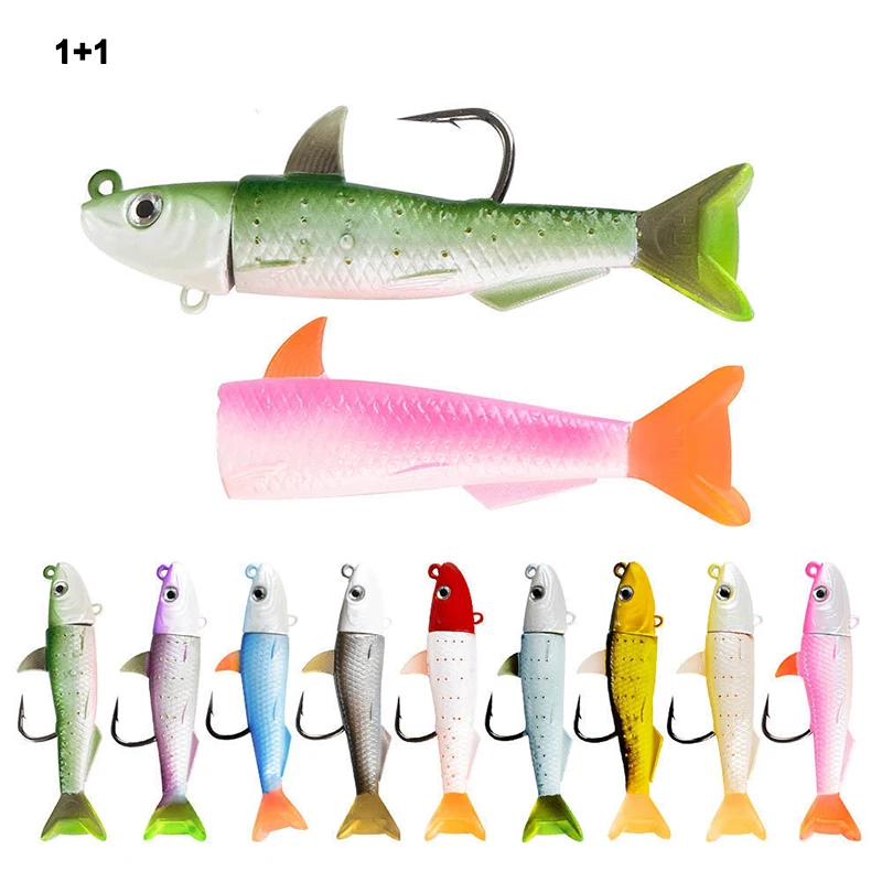 Fishing-Bait-Lead-Head-Soft-Bait-Road-Ya-Bait-Mino-with-Lead-Artificial ...