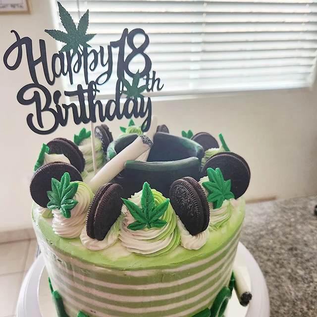 Pot Leaf Cake Pan