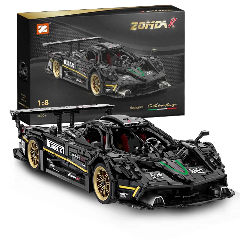 New-MOC-Technical-Sports-Car-Zonda-R-Building-Blocks-Assembling-Model ...